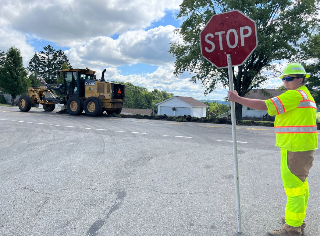 Head on a swivel: Traffic flaggers keep traffic flowing - Observer-Reporter